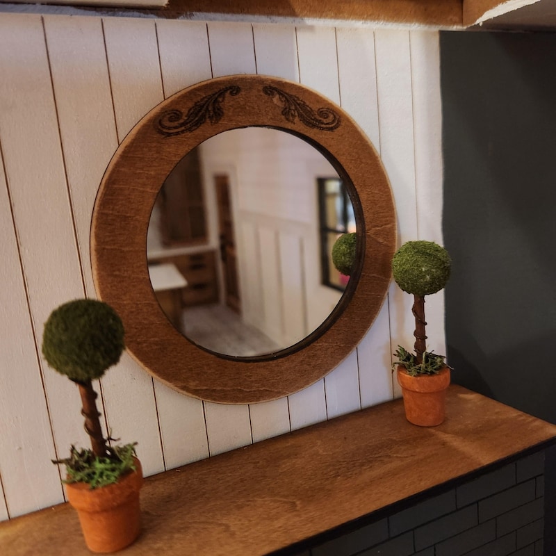 Rustic Mirror - Etsy