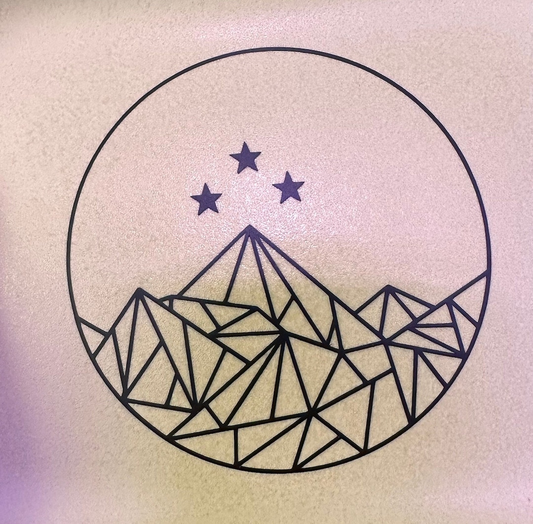 ACOTAR Mountain Decal - Etsy
