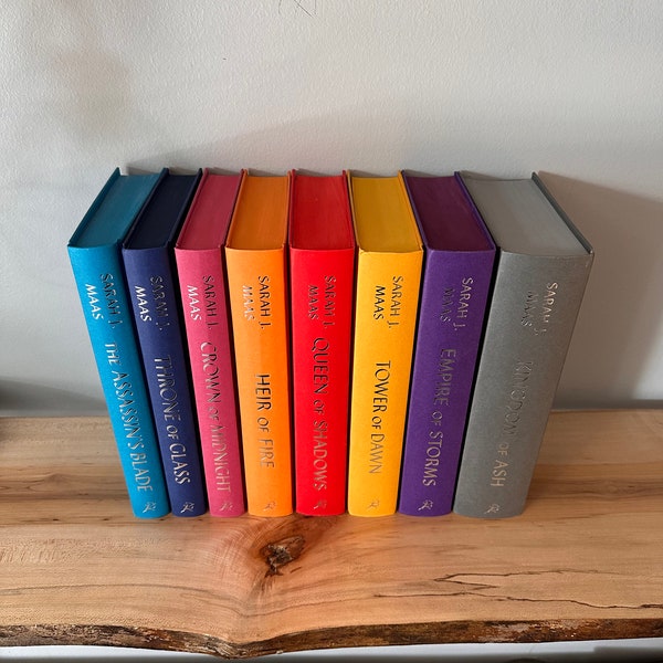 Throne of Glass Sprayed Hard Cover - Etsy