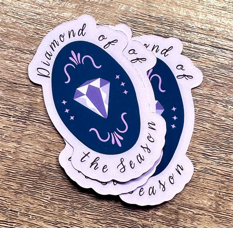 Bridgerton Diamond of the Season Sticker - Etsy