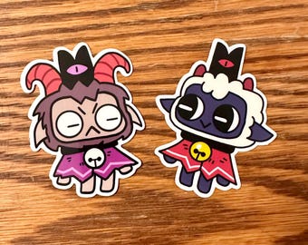 Cult of the Lamb Colored Sticker - Etsy