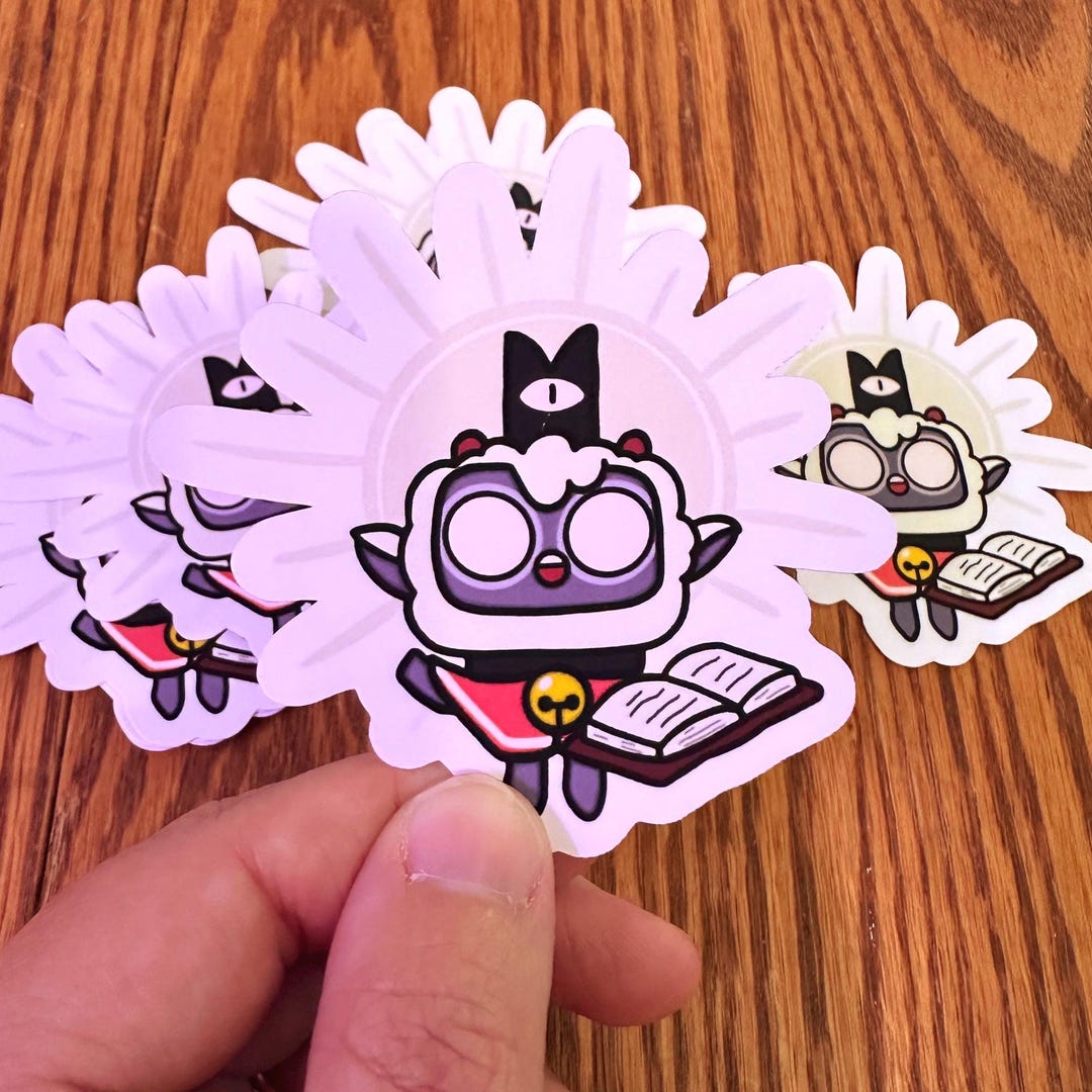 Cult of the Lamb Sermon Die Cut Sticker - Etsy