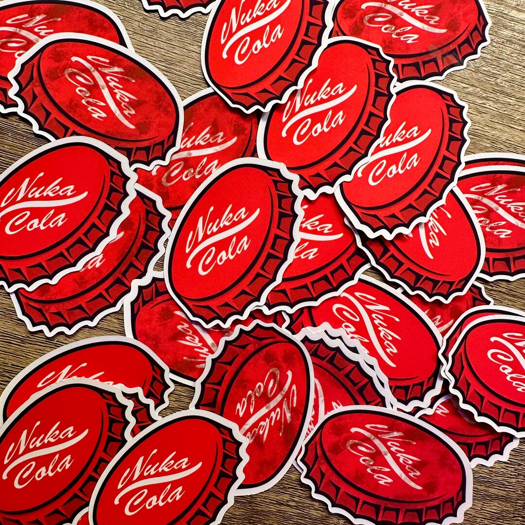 Nuka Cola Cap Sticker - Etsy