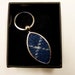 Harris Tweed Scotland Rugby Keyring Key Fob Wedding Favour for Men ...