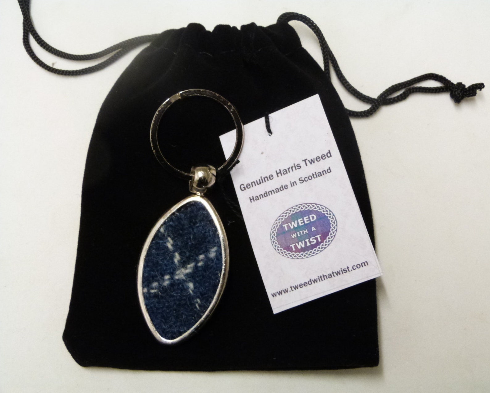 Harris Tweed Scotland Rugby Keyring Key Fob Wedding Favour for - Etsy UK