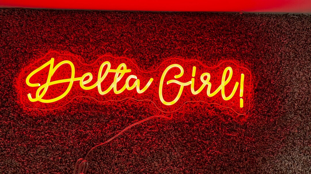 Delta Girl LED Light - Etsy