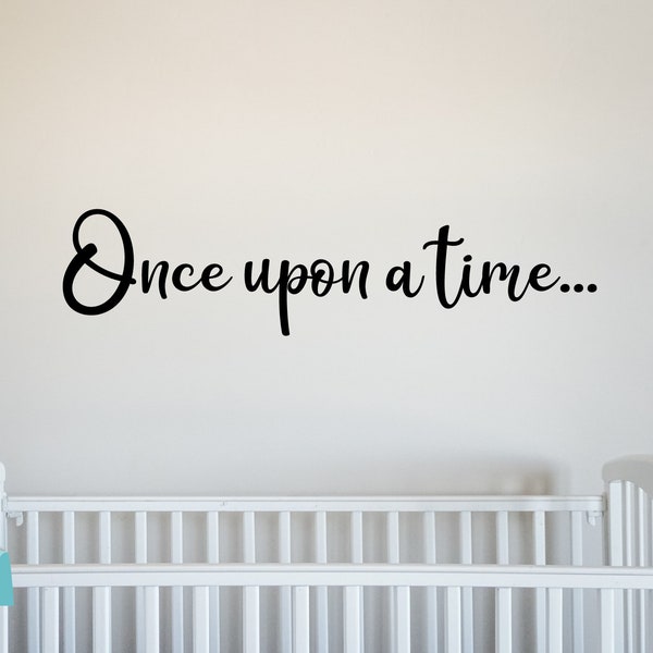 Once Upon a Time Sticker - Etsy
