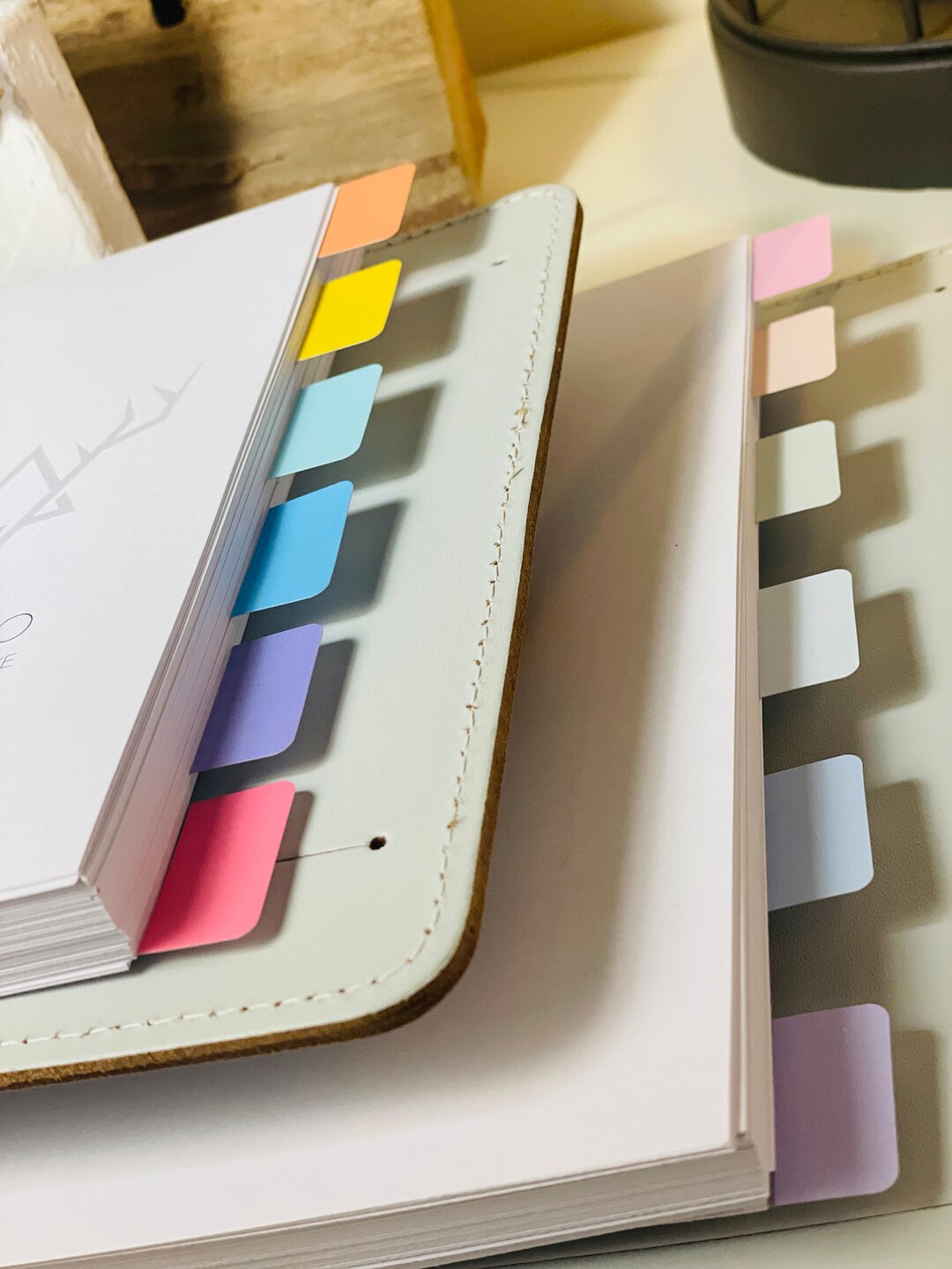 Tabs Sticky Notes Pastel Index Tab Filofax Sticky Notes Memo Pad Sticky ...