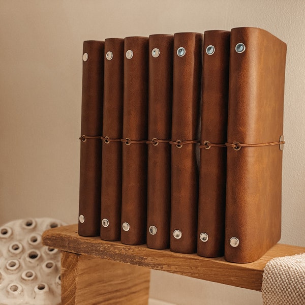 Leather Binder and Calendar - Etsy