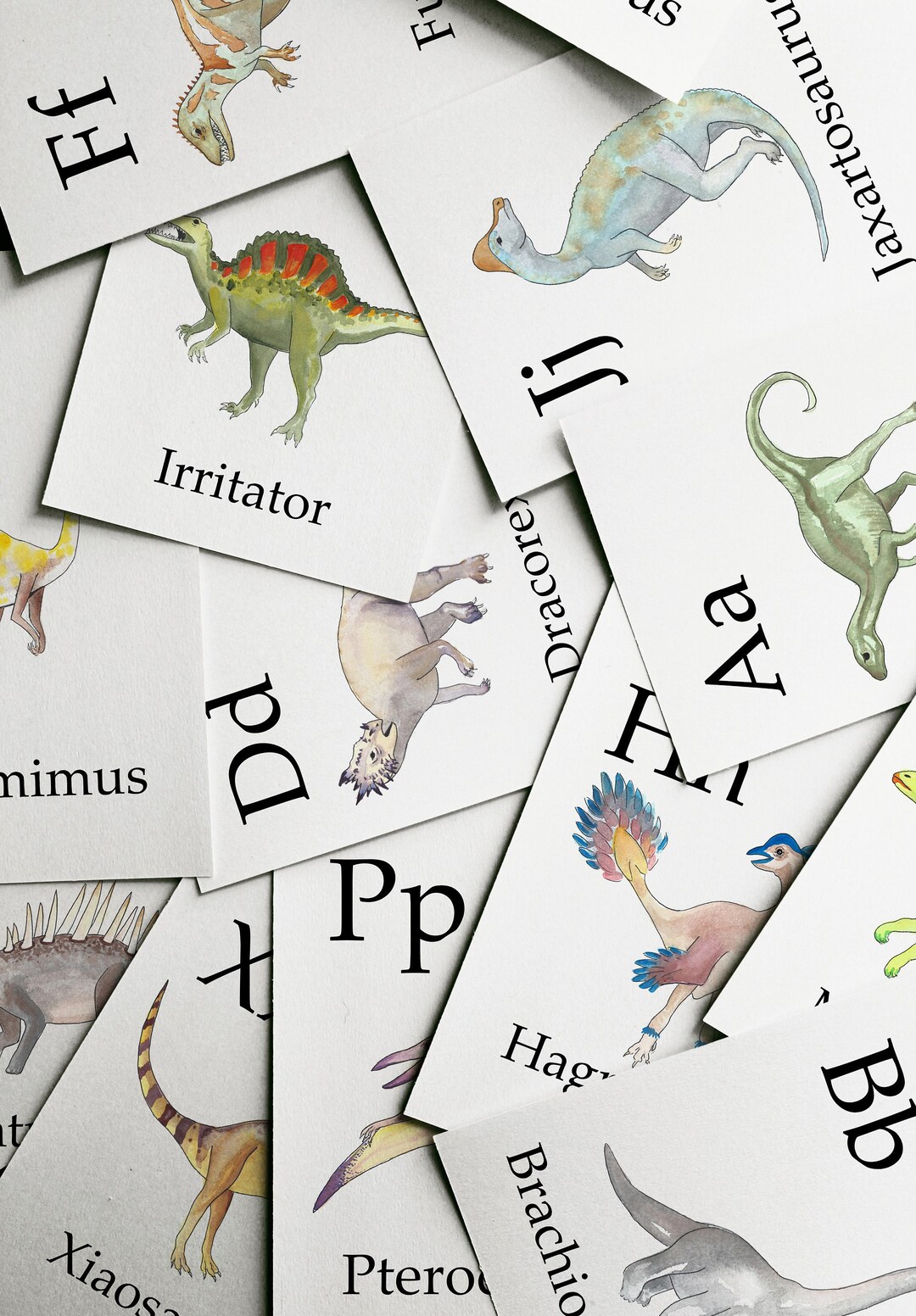 Dinosaur Alphabet Digital Download | Printable Pdfs | Children's ...