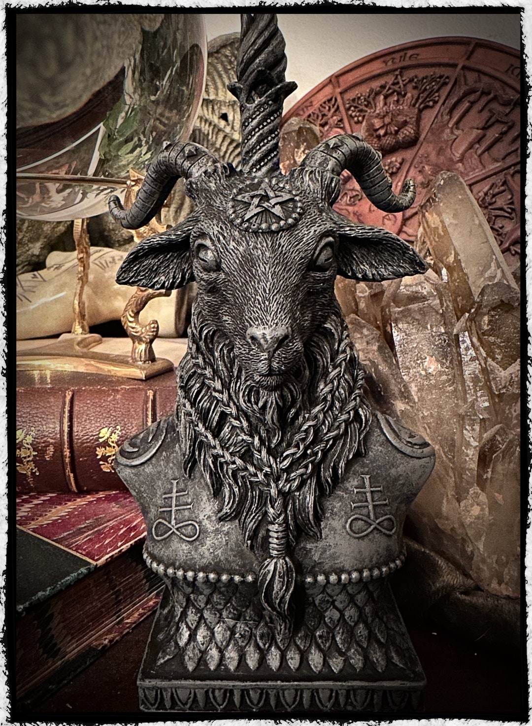 Baphomet Bust Small - Etsy