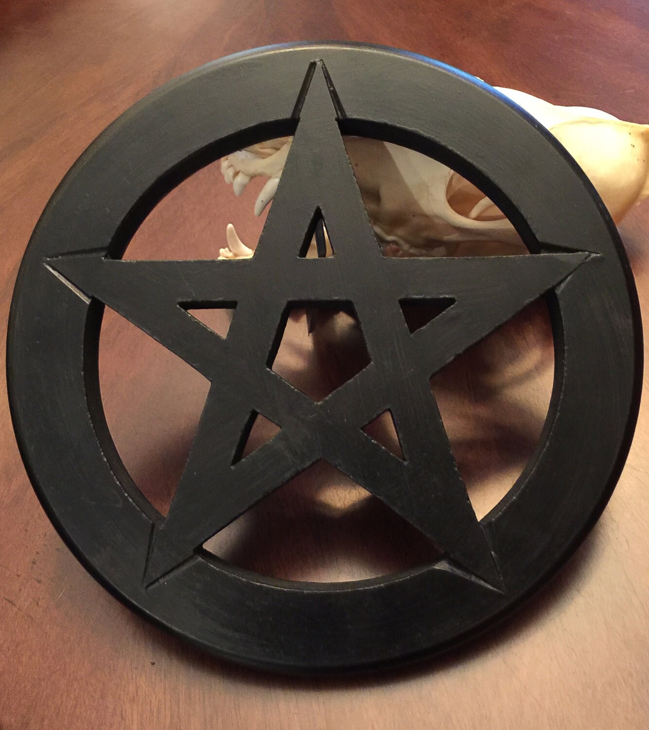 Pentagram Wall Hanging Alter Tile | Etsy