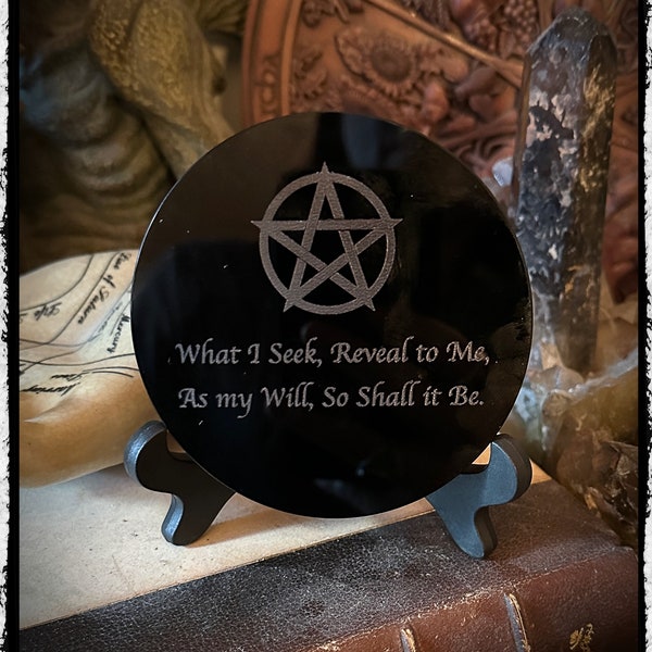 Scrying Mirror - Etsy