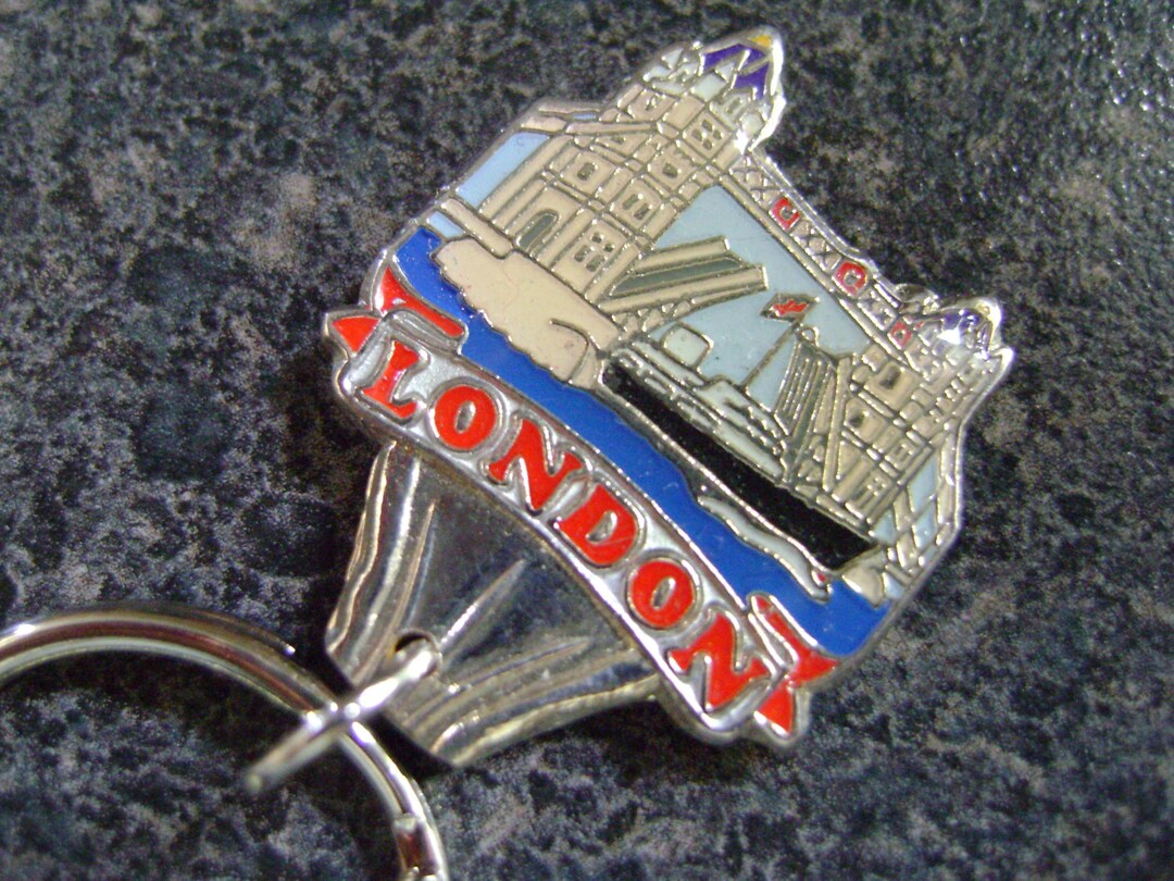 LONDON Collector Spoon Keyrings, Eco-friendly Keychains, London Bridge ...