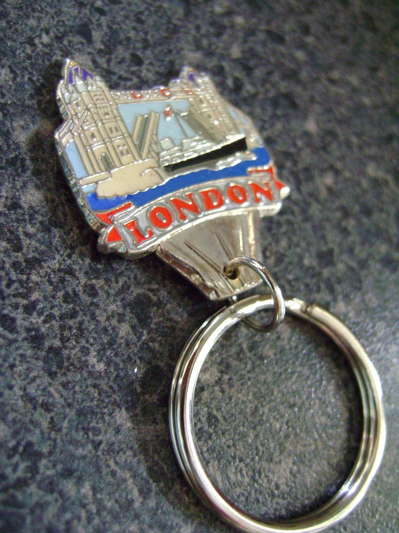 LONDON Collector Spoon Keyrings, Eco-friendly Keychains, London Bridge ...