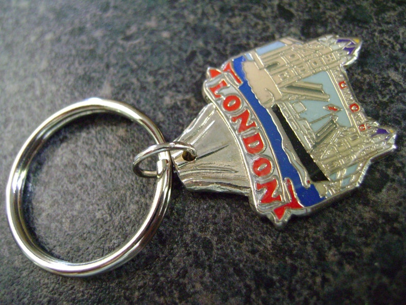 LONDON Collector Spoon Keyrings, Eco-friendly Keychains, London Bridge ...