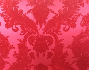 Velvet wallpaper | Etsy