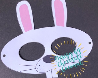 Sing Bunny Mask - Etsy