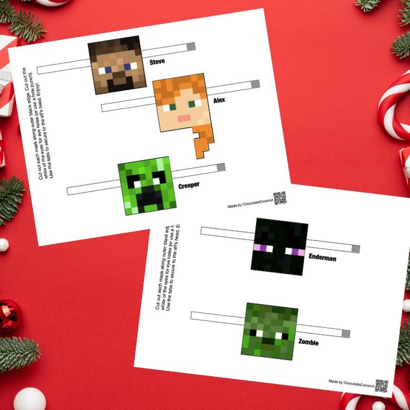 Elf on the Shelf Mask - Etsy Canada