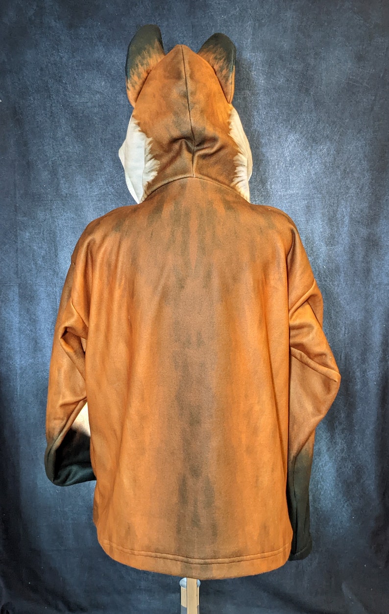 Red Fox Hoodie - Etsy