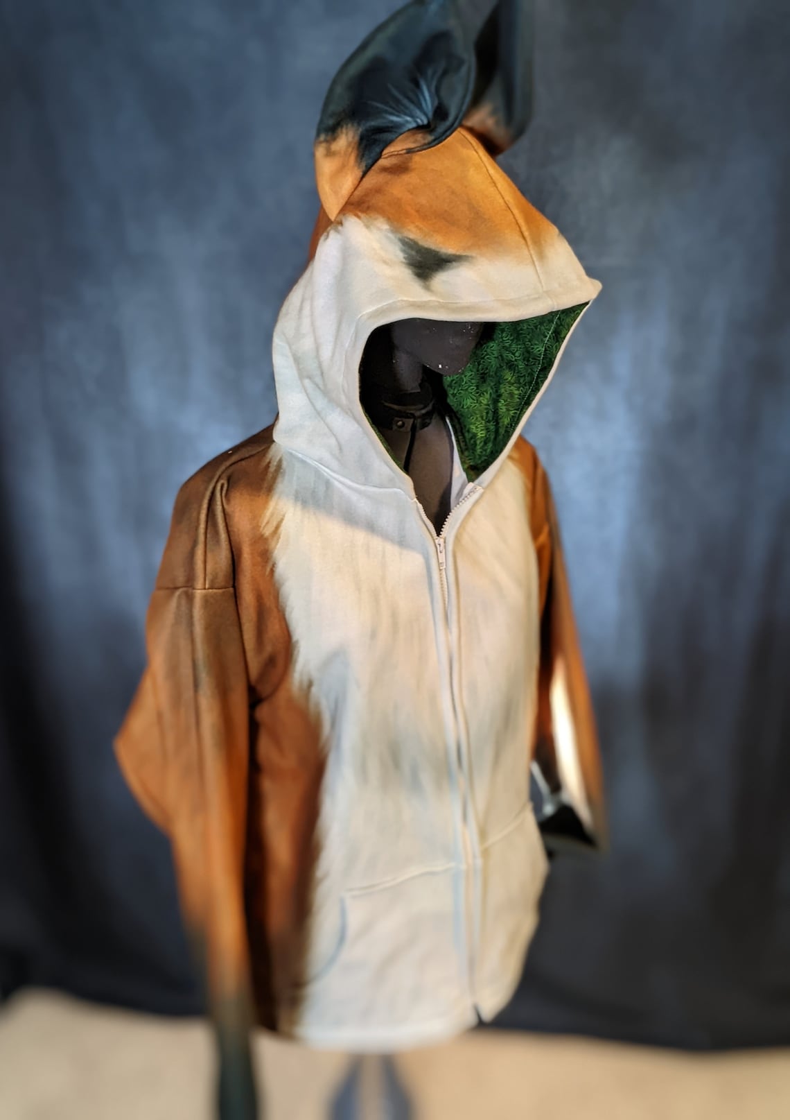 Red Fox Hoodie - Etsy