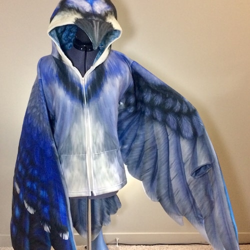 Blue Jay Costume Set / Wings and Mask / Made in USA / - Etsy Canada