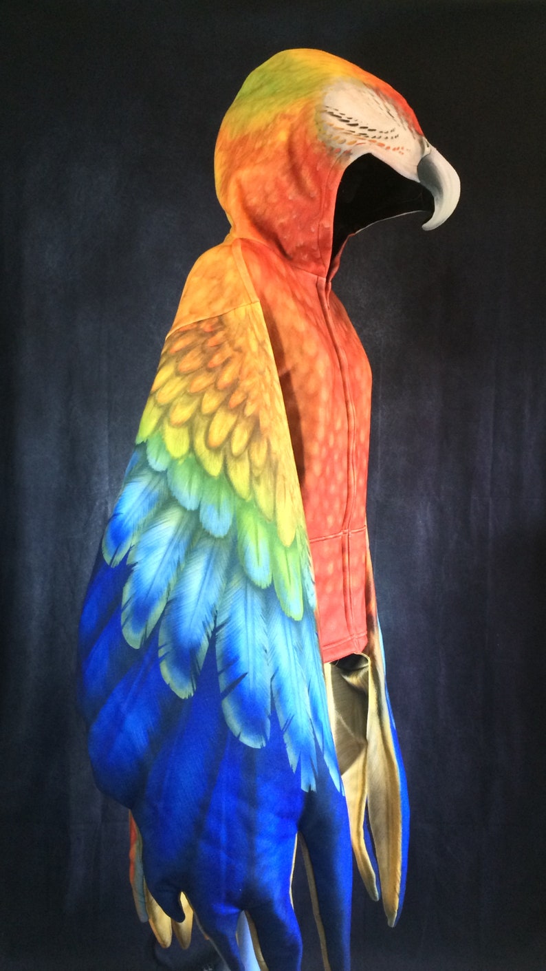 Macaw Hoodie - Etsy