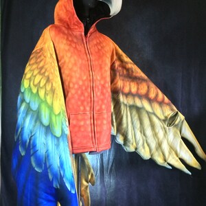 Macaw Hoodie - Etsy