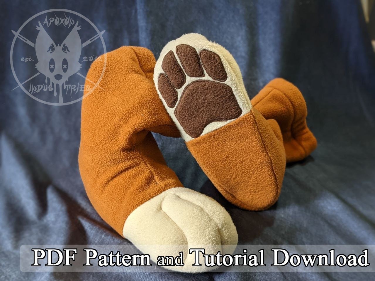 Fleece SockPaw Pattern and Tutorial | Etsy