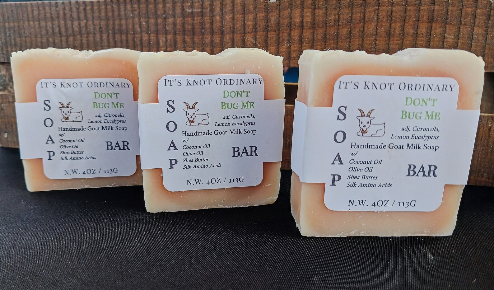 Don't Bug Me Goat Milk Soap; Citronella Bar Soap - Etsy