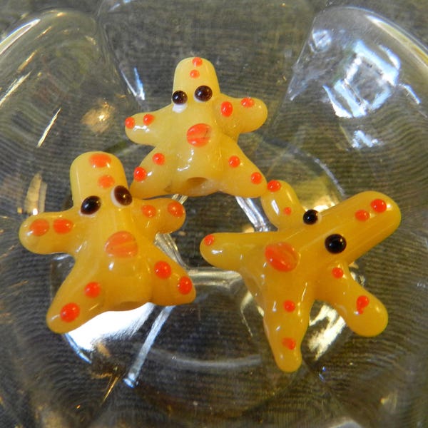 Lampwork Shell Beads - Etsy