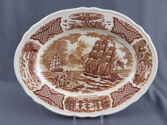 Dining & Serving Trays & Platters Alfred Meakin Transferware Platter ...
