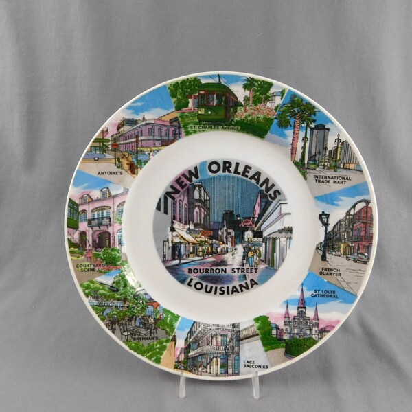 New Orleans Souvenir Plate - Etsy