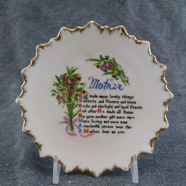 Mother Poem Plate - Etsy