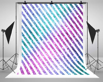 Blue stripe backdrop | Etsy