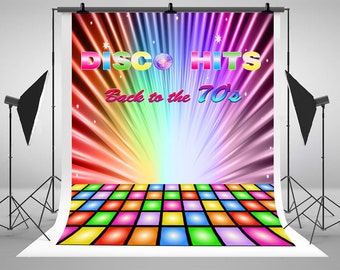 Disco backdrop | Etsy