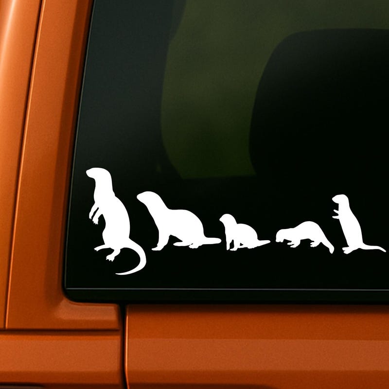 Otter Decal - Etsy