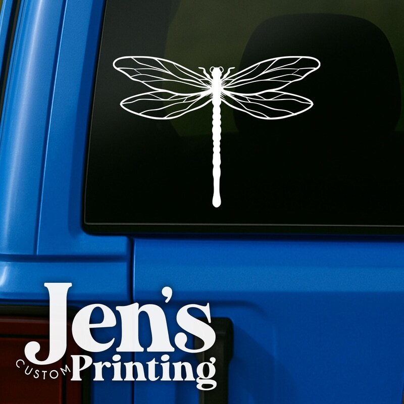 Dragonfly Car Decal - Etsy