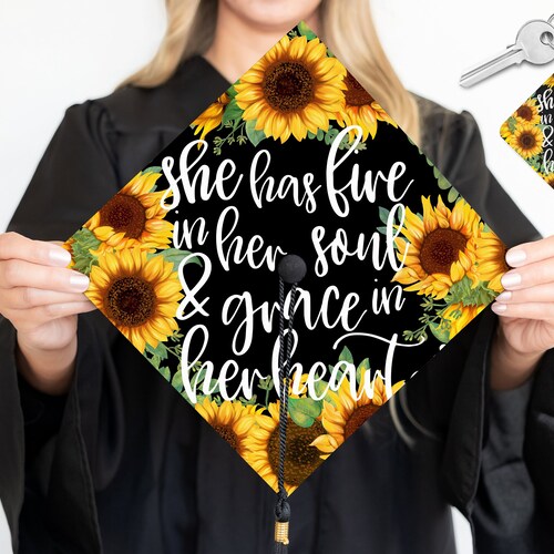 Custom Graduation Cap Topper Sticker & Matching Keepsake - Etsy