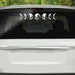 Moon Cycle Car Decal, Lunar Cycle, Astronomy Decal, Moon Sticker ...