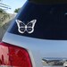Butterfly Car Window Decal Monarch Butterfly Car Decals - Etsy