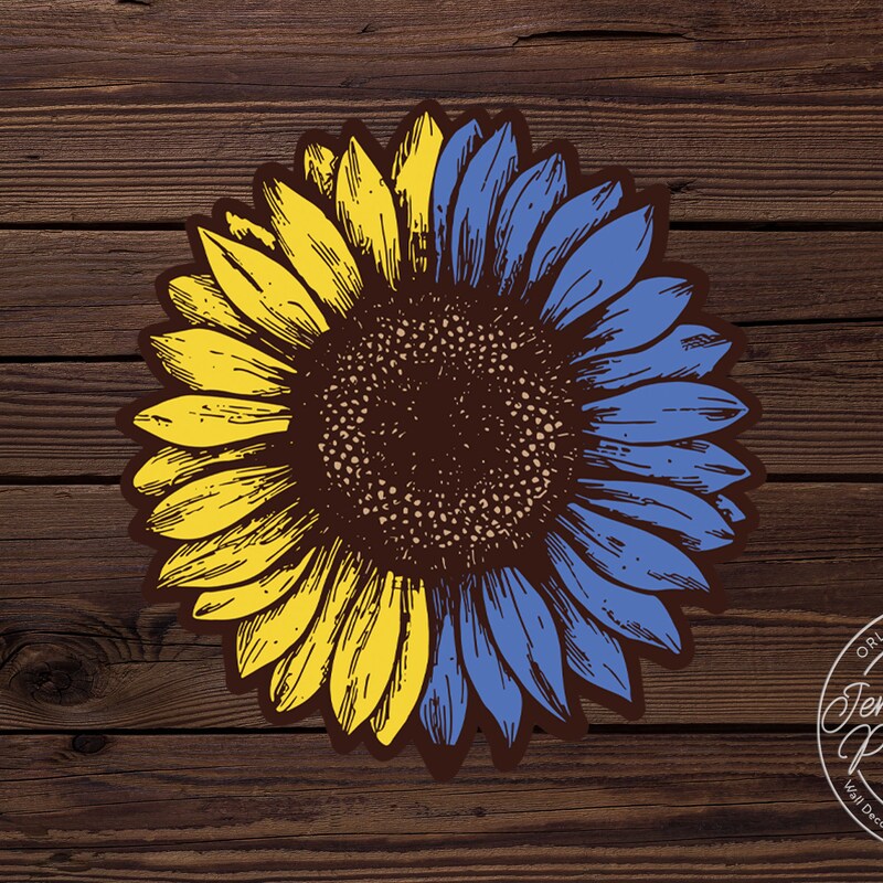 Ukraine Flag Decals - Etsy