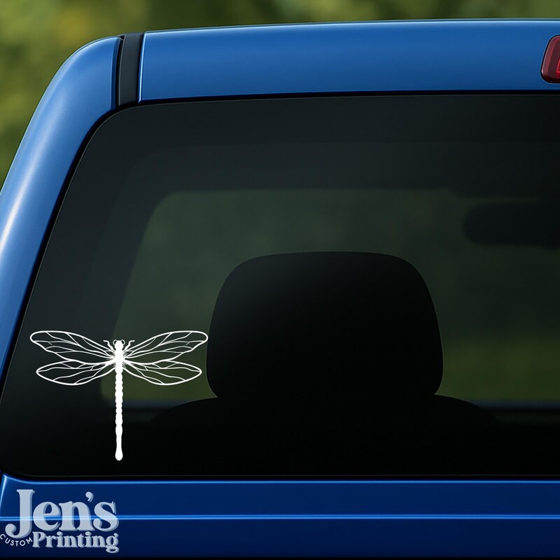 Dragonfly Car Decal - Etsy