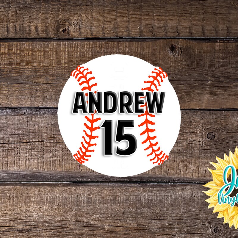 Baseball Decal - Etsy