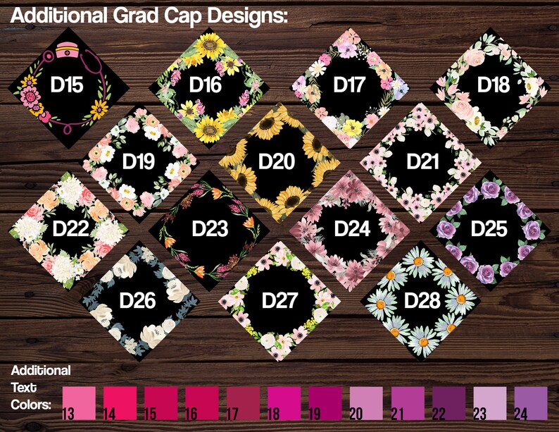 Custom Graduation Cap Topper Sticker & Matching Keepsake - Etsy