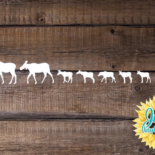 Stick Family Decal - Etsy