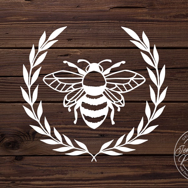 Honey Bee Decal - Etsy