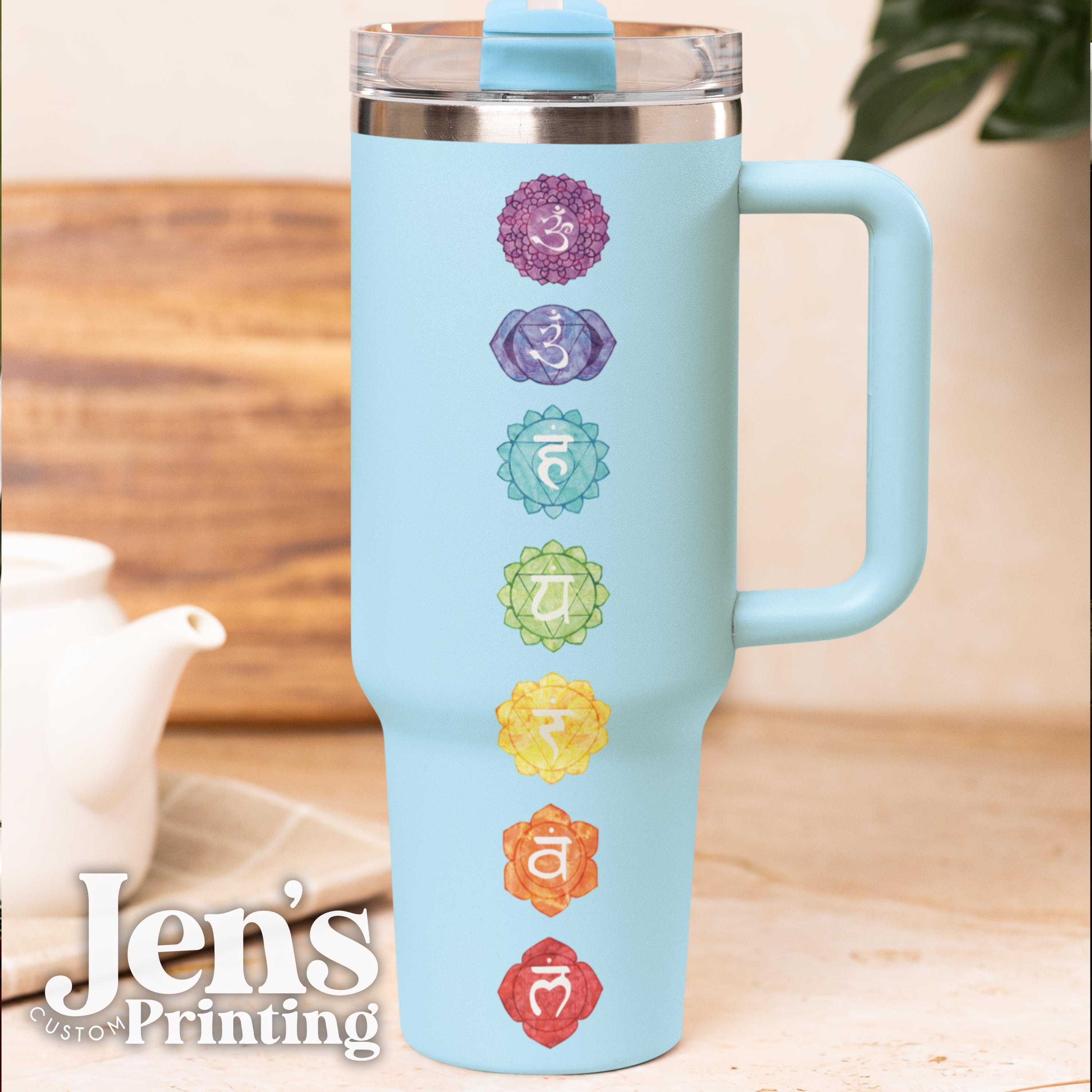 Watercolor Chakra Sticker Decal: Waterproof Vinyl Yoga Decor - Etsy