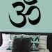 Om Wall Decal Hindu Mantra Decals Car Decals Wall Decals Hinduism Aum ...