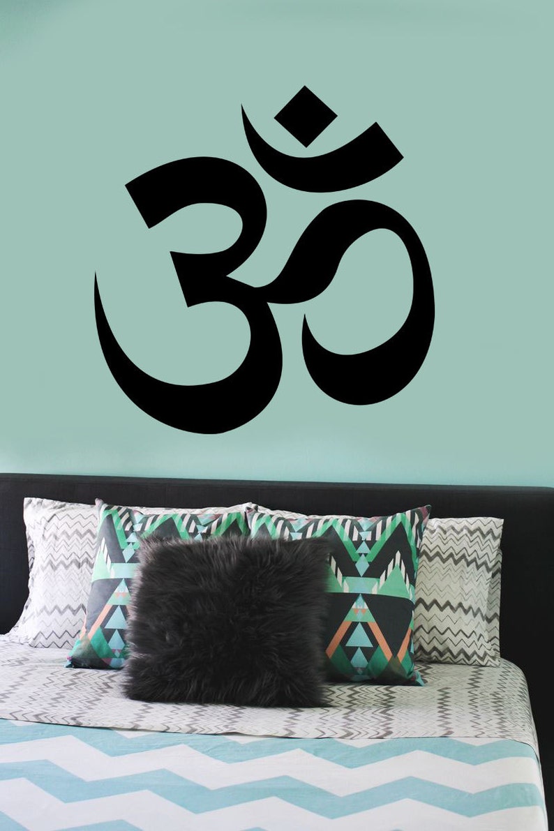 Om Wall Decal Hindu Mantra Decals Car Decals Wall Decals - Etsy